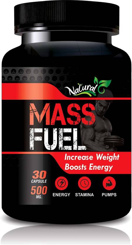 NATURAL Mass Fule Capsule Weight Gain Product, Muscles Gainer Protein ...