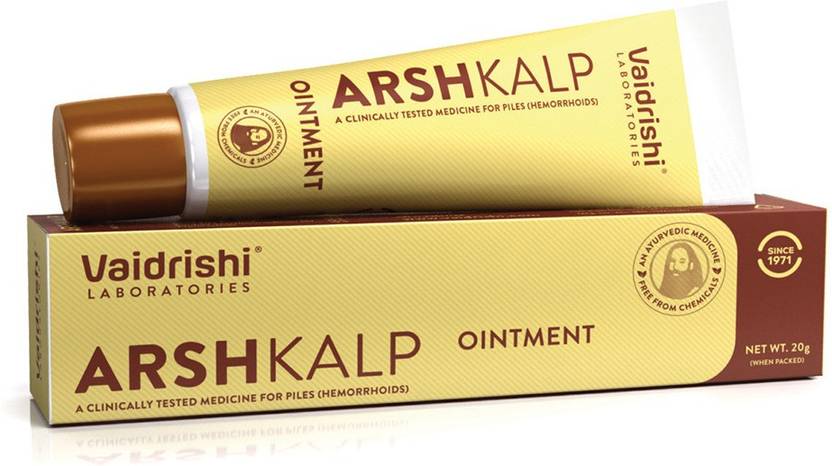 VAIDRISHI Arshkalp Ointment – 20g Pack Price in India - Buy VAIDRISHI ...