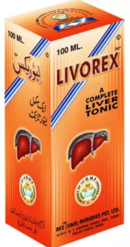 Rex Livorex Syrup (100ml) PACK OF 4 Price in India - Buy Rex Livorex ...