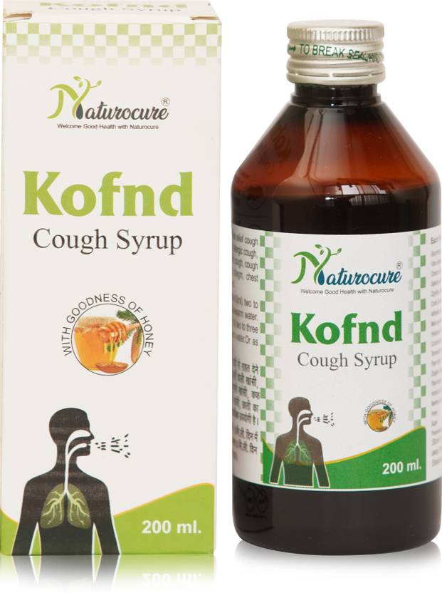 Naturocure Cough Syrup-Ayurvedic Cough Relief Syrup with Tulsi and ...