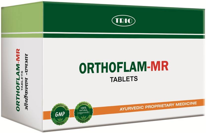 Trio Orthoflam-MR Tablets, 10 Stripes, 100 Tablets Price in India - Buy ...