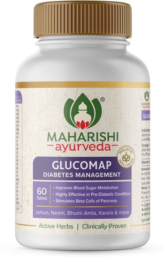 MAHARISHI ayurveda Glucomap | Natural Glucose Regulator | Clinically ...