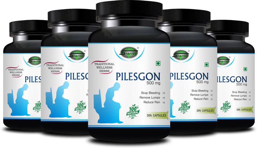 Riffway Pilesgon Ayurvedic Tablet | Piles Capsule Relieves In Bleeding ...