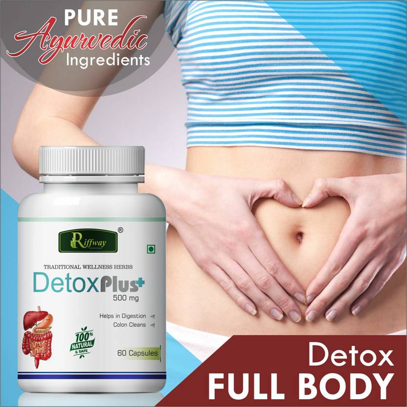 Riffway Detox Plus Health Capsules _ Liver Capsule Improves Liver Function Price in India - Buy ...