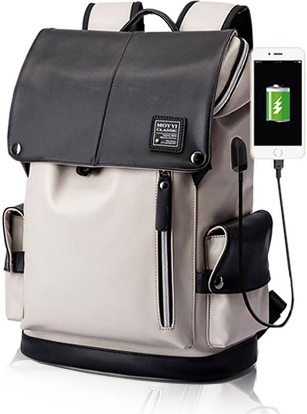 Walkent Ritzy 24 L Laptop Backpack Beige - Price in India | Flipkart.com
