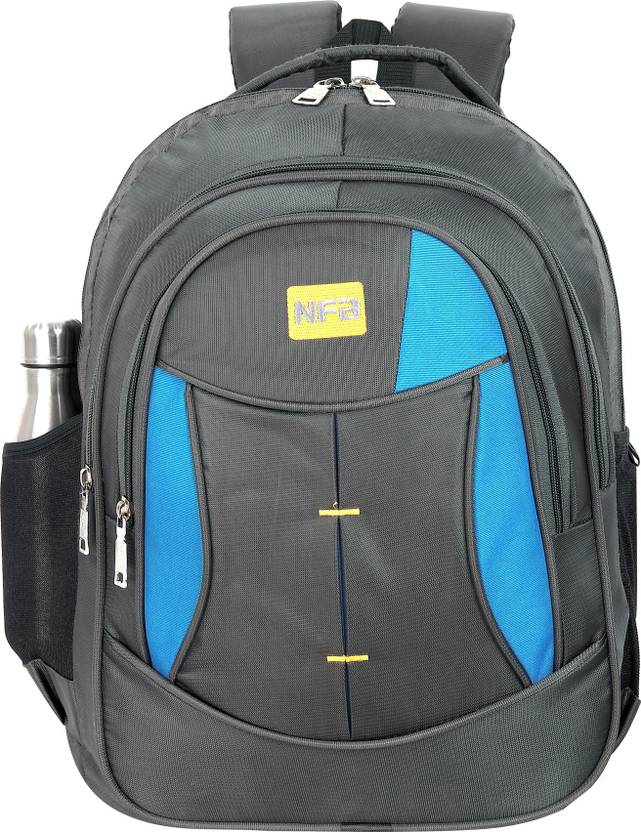 NFB 1000 denim 2 tuck 45 L Laptop Backpack black blue patti - Price in ...
