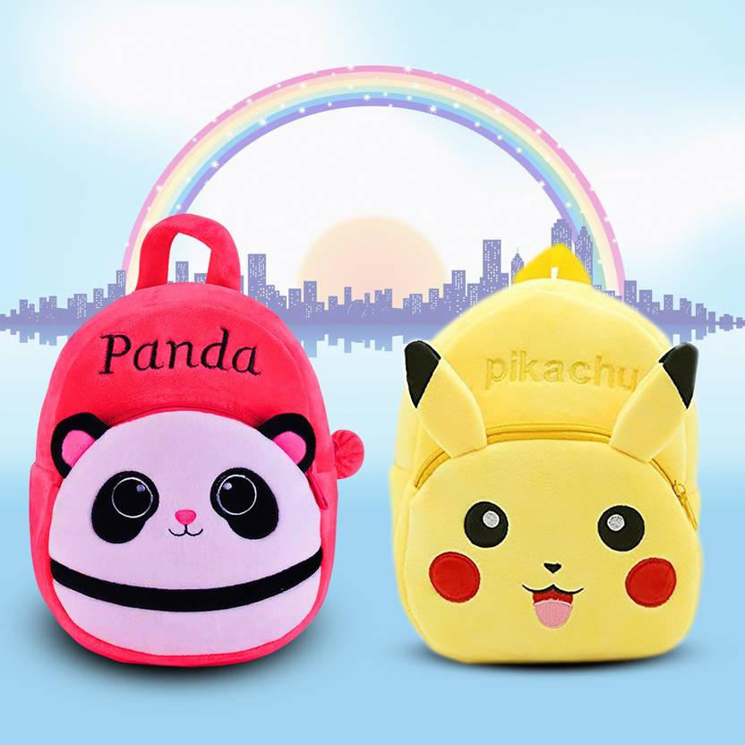 SPIRITED Kids Soft School Bag soft fabric for ukg,lkg,play school, boys ...