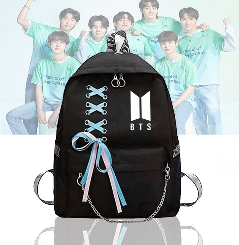 Cluci for girls|bts school bag| 10 L Backpack Black - Price in India ...
