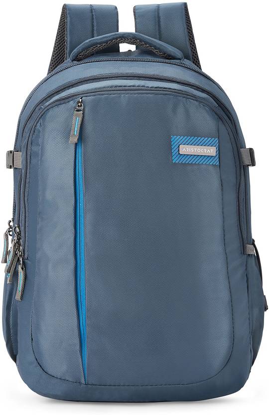ARISTOCRAT Polyester 30L Colin Lp Backpack (H) Navy Blue For Men & Women 30 L Backpack Navy Blue ...
