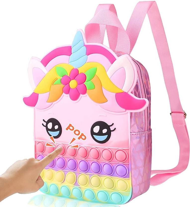 Flipkart.com | stupefying Unicorn Popit Bag for girls, Fidget toys ...