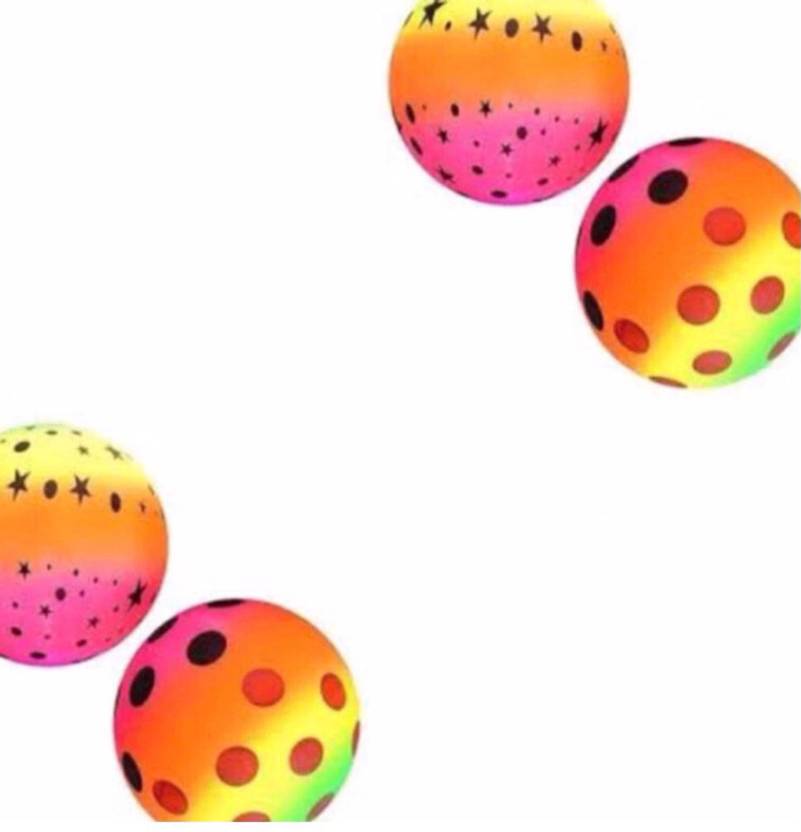 Weber Rubber Moulded Beach Ball Multicolor Beach Ball , 1 Ball Pack ...