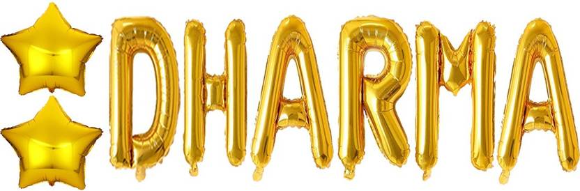Flipkart.com | Shilpveda Solid DHARMA names banner happy birthday party ...