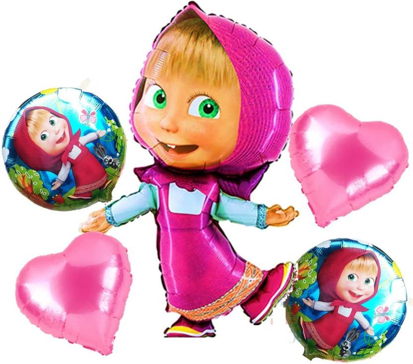 Flipkart.com | Bash N Splash Printed Happy Birthday Pink Heart marsha ...