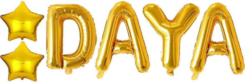 Flipkart.com | Shilpveda Solid DAYA names banner happy birthday party ...