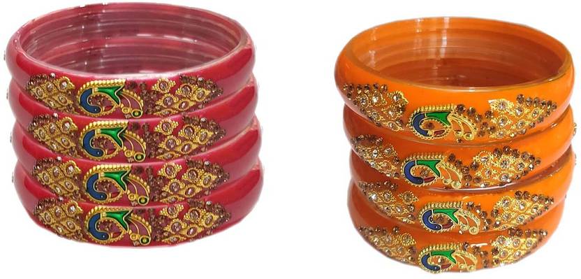 Radha Rani kangan Glass Enamel Kada Price in India - Buy Radha Rani ...