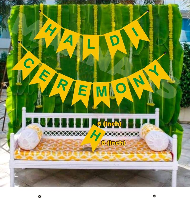 Balaji Haldi Ceremony Banner/haldi ceremony rasam For Girls & Boys ...