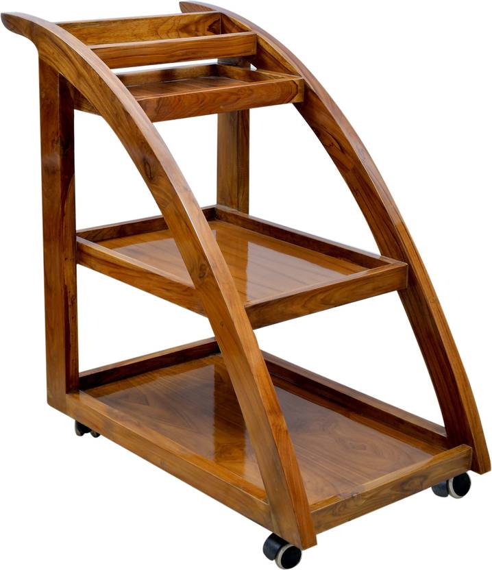 lumber casa Solid Wood Bar Trolley Price in India - Buy lumber casa ...