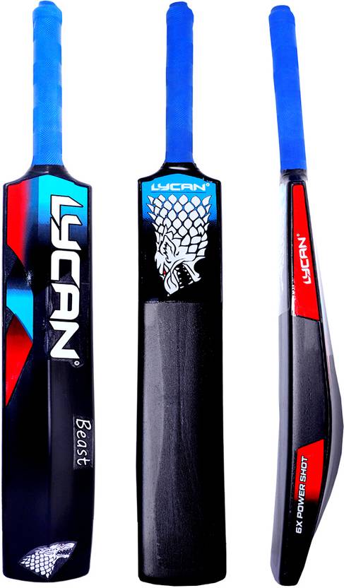 LYCAN Full Size Pvc/ Hard Plastic Cricket Bat For age 15+ PVC/Plastic ...