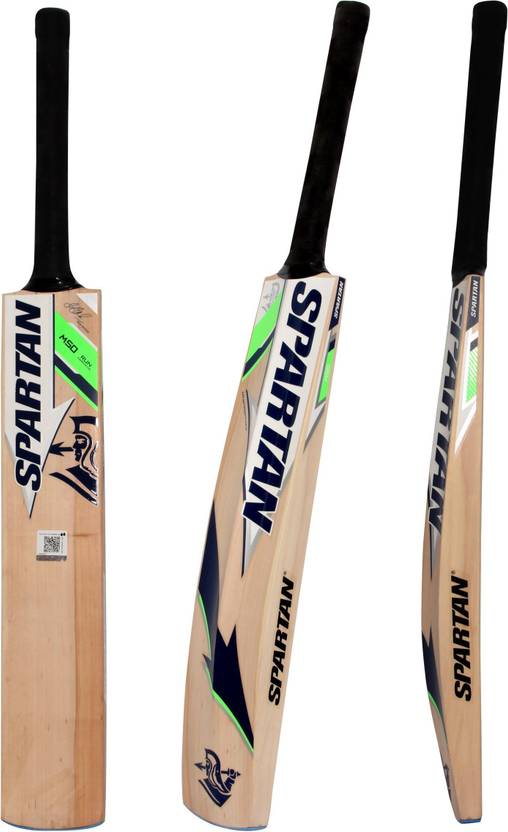 Rannixs Spartan MS Dhoni RUN Kashmir Willow Cricket Bat Kashmir Willow ...