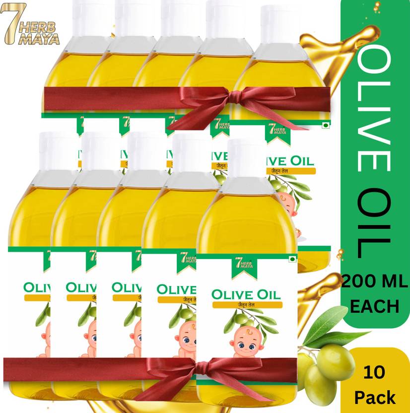 7Herbmaya ORGANIC olive oil jaitun tel skin oil for men women baby ...