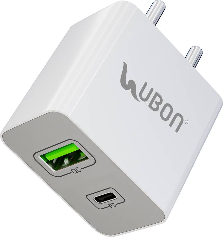 Ubon 25 W Quick Charge 3 A Mobile CH-300 25W Fast Charging Dual Output ...