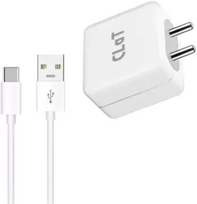 CLAT 33 W NA 4 A Mobile 30W -VOOC,DART,FLASH adapter with Type-C Cable ...