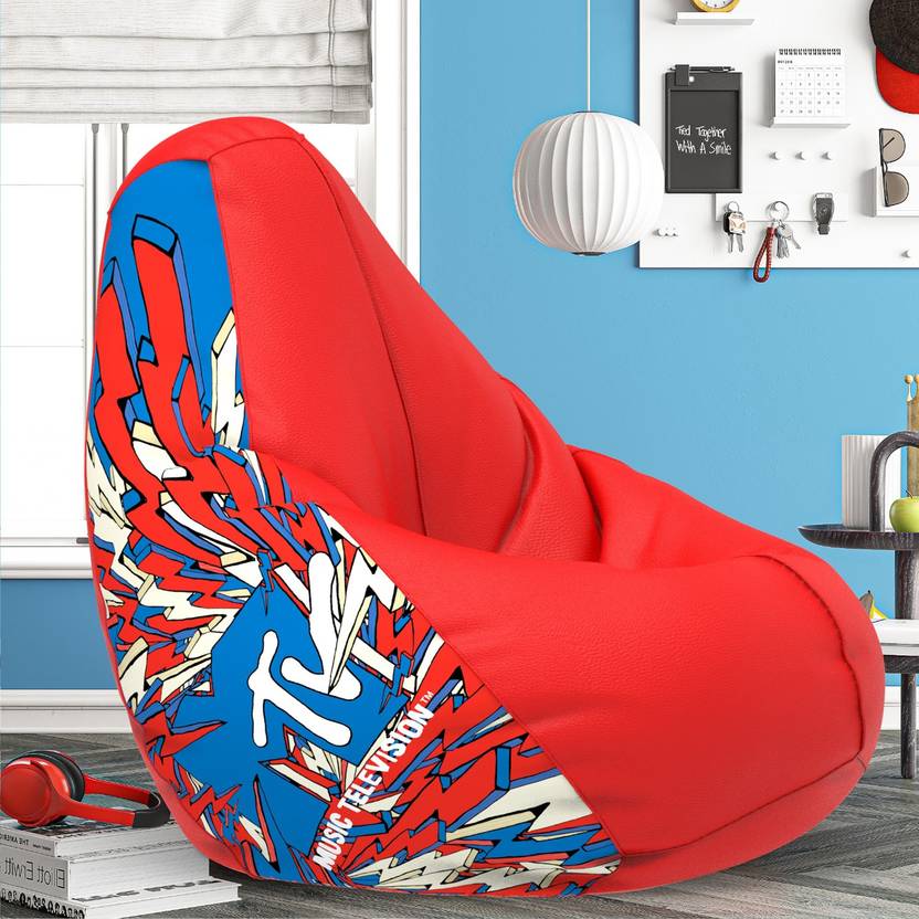Mtv Xxl Mtv Bean Bag For Teens Teardrop Bean Bag With Bean Filling