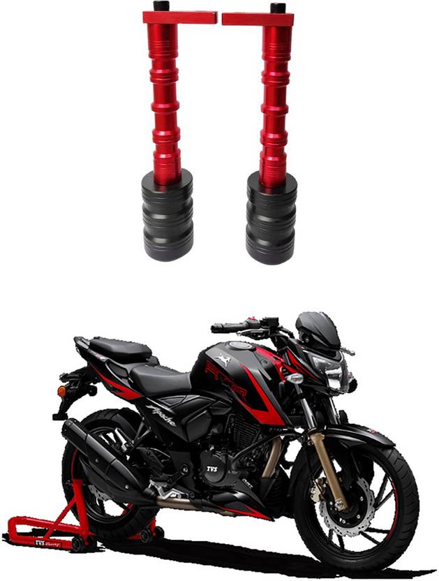 EverLand Red Heavy Duty CNC Frame Slider Crash Protection Guard (Frame ...