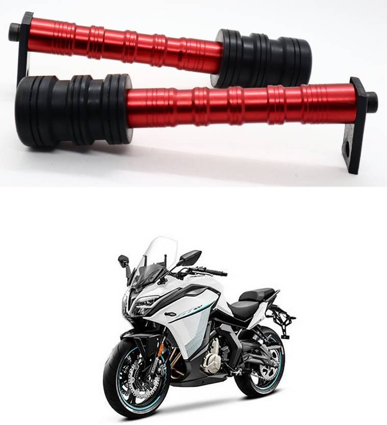 Bluedrum Red Heavy Duty CNC Frame Slider Crash Protection Guard (Frame ...