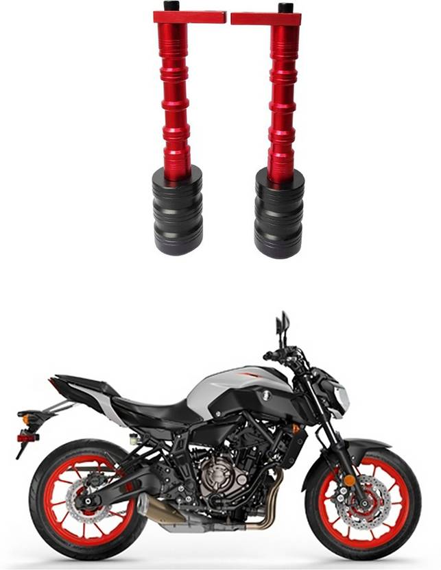 EverLand Red Heavy Duty CNC Frame Slider Crash Protection Guard (Frame ...