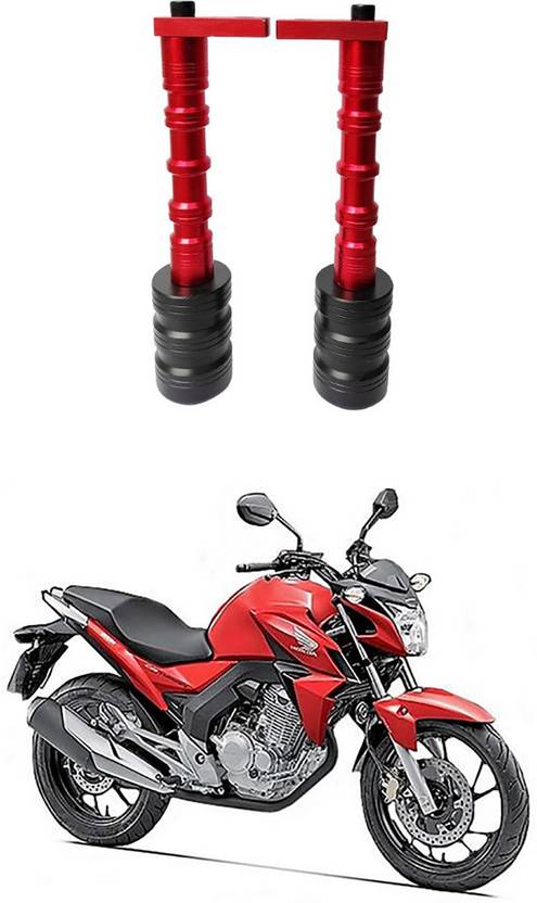 EverLand Red Heavy Duty CNC Frame Slider Crash Protection Guard (Frame ...