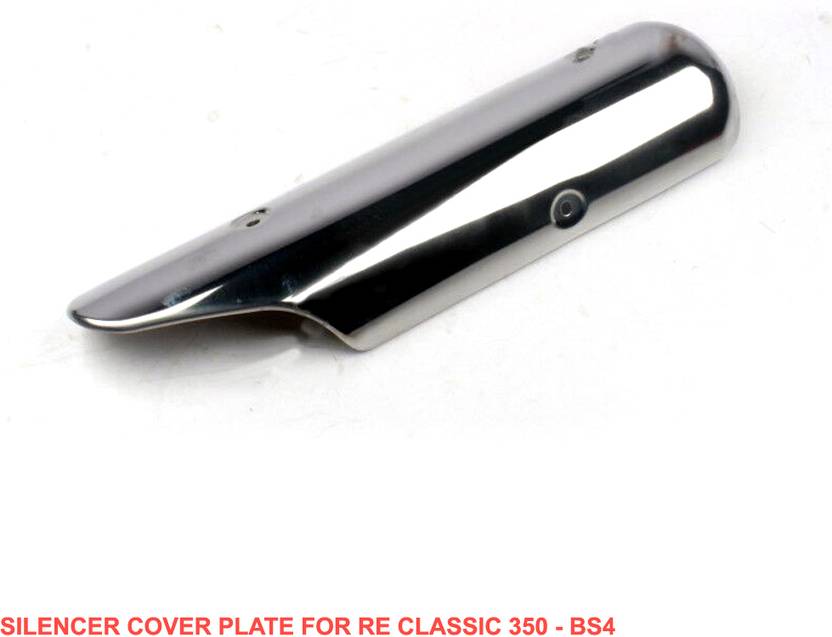 DESIKARTZ GUARD SILENCER ASSY FOR ROYAL ENFIELD CLS 350/500cc Bike ...