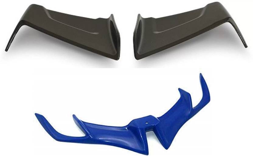 acube mart bike wings Winglet black for Yamaha R15 V3 + R15 V3 winglet ...