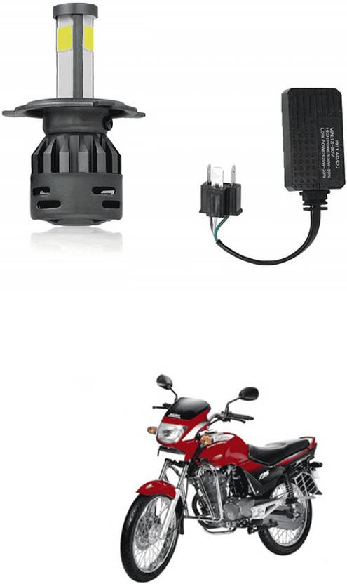 LOVMOTO LED Headlight Bulb with Cooling Fan Conversion Kit for Bike11 ...