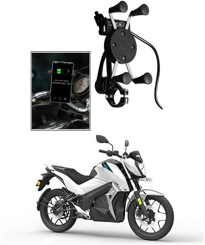 Bluedrum MultiFunctional Mobile Holder with USB Charger Mototrcycle ...