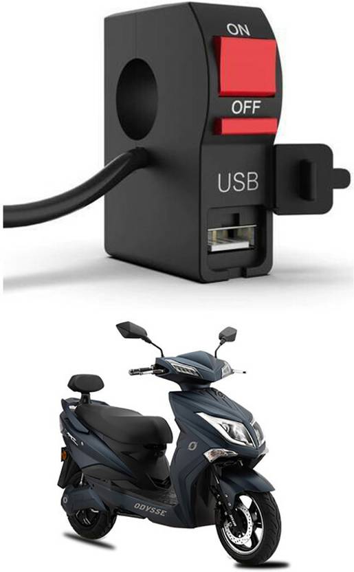 AutoTiger Bike-USB-Switch-A253 2 A Bike Mobile Charger Price in India ...
