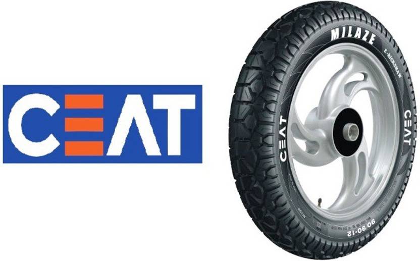 CEAT MILAZE 90/90-12 E-RICKSHAW TYRE AND TUBE, FRONT AND REAR Front ... CEAT MILAZE 90/90-12 E-RICKSHAW TYRE AND TUBE, FRONT AND REAR Front ...