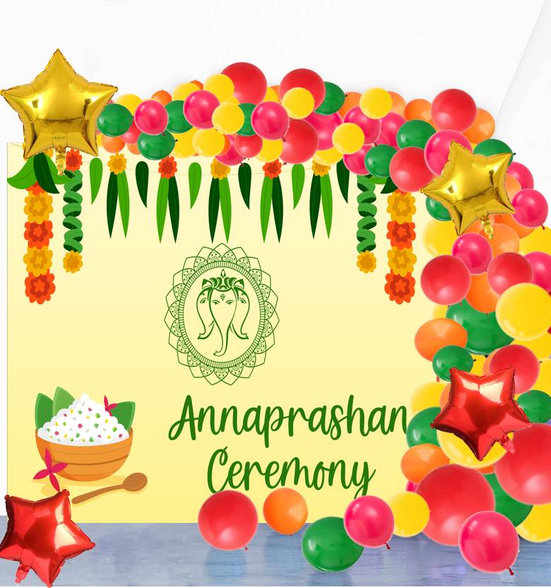 Theme My Party Annaprashan Theme Party Combo Kits Price in India - Buy ...