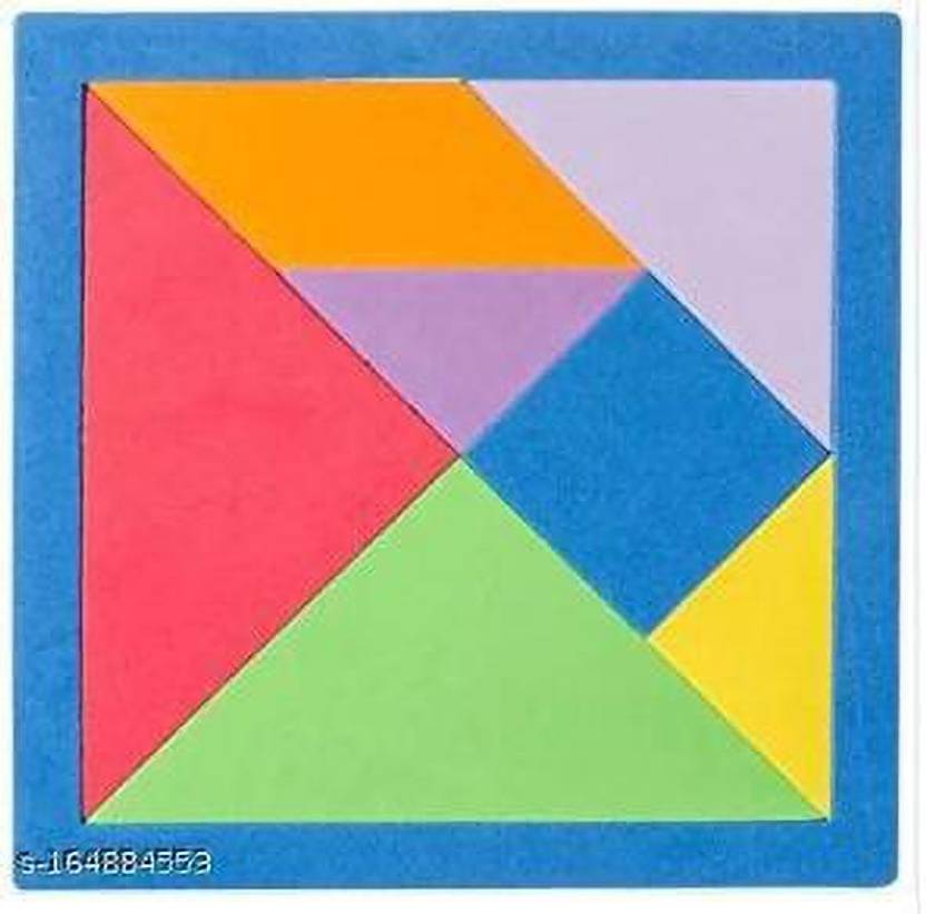 tejas Soft Foam Tangram Tangrams IQ Puzzle Pieces Educational Puzzle ...