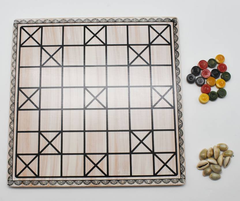 justhandmade Chowka Bara | Katta Mane | Taayam | Indian Ludo Party ...