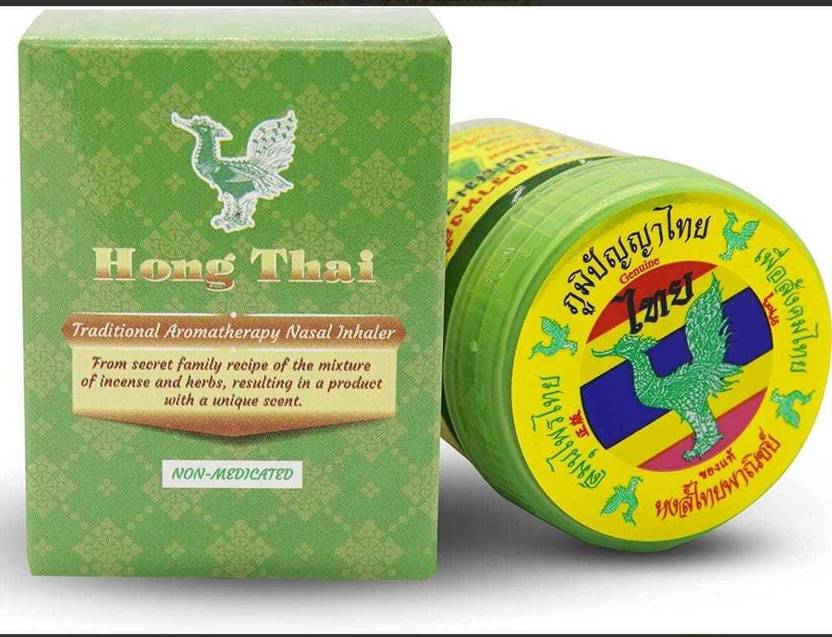 Hong Thai Traditional Thai Herbal Inhalant Inhaler, Nose flow carsick ...
