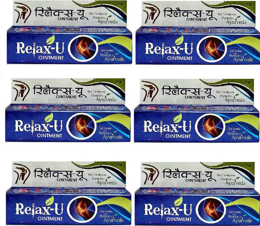 Broad Biotech Relaxu Ayurvedic Ointment Gel for Pain Relief,Muscular ...