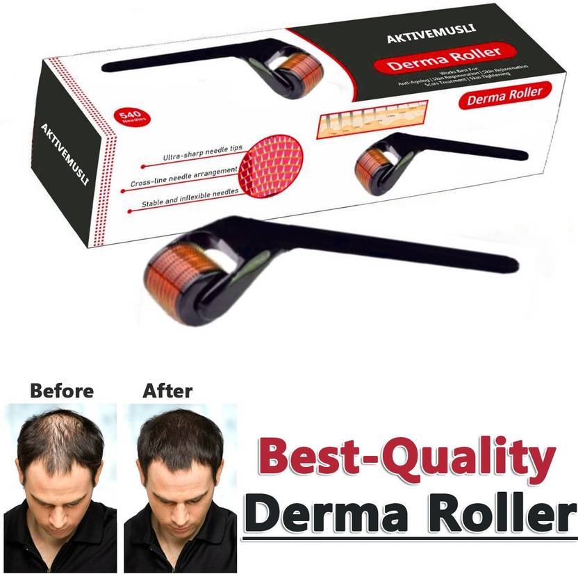 Aktivemusli Derma Roller for Men with Premium Design | For Scalp ...
