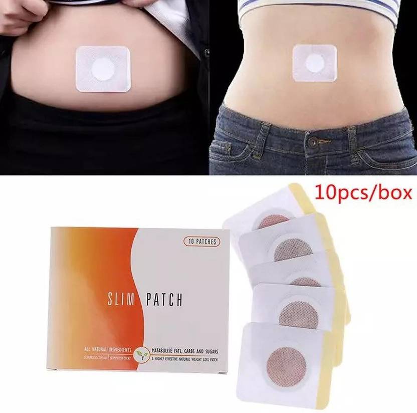 FlyTouch 10 Pieces Weight Loss Slim Fit Belly Button Patch Fat Burning Weight Loss Belly Price ...