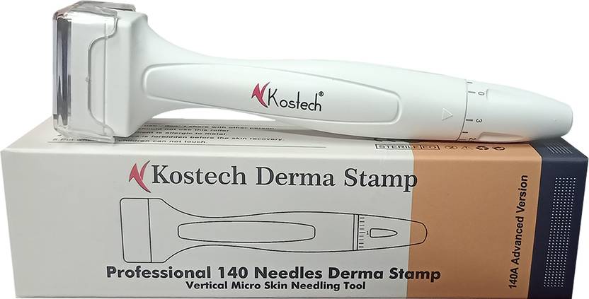 Kostech Adjustable Derma Stamp upto 0mm-3mm 140 Titanium Alloy Micro ...