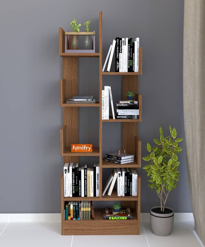 Flipkart Perfect Homes Studio Engineered Wood Book Storage Display Rack ...