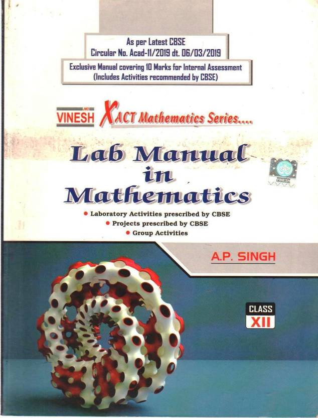 LAB MANUAL IN MATHEMATICS CLASS 12: Buy LAB MANUAL IN MATHEMATICS CLASS ...