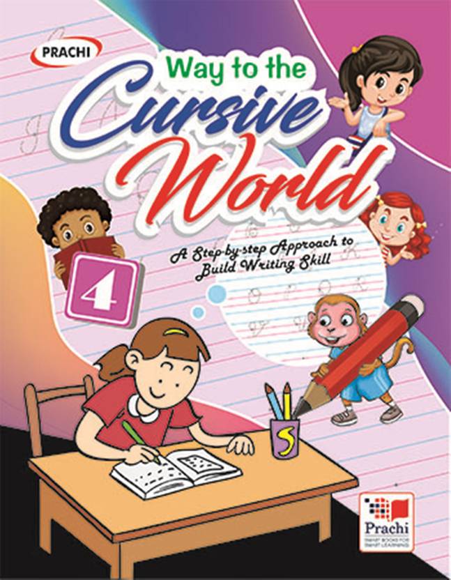 Way To The Cursive World - Cursive Writing Book Class 4 for Children ...