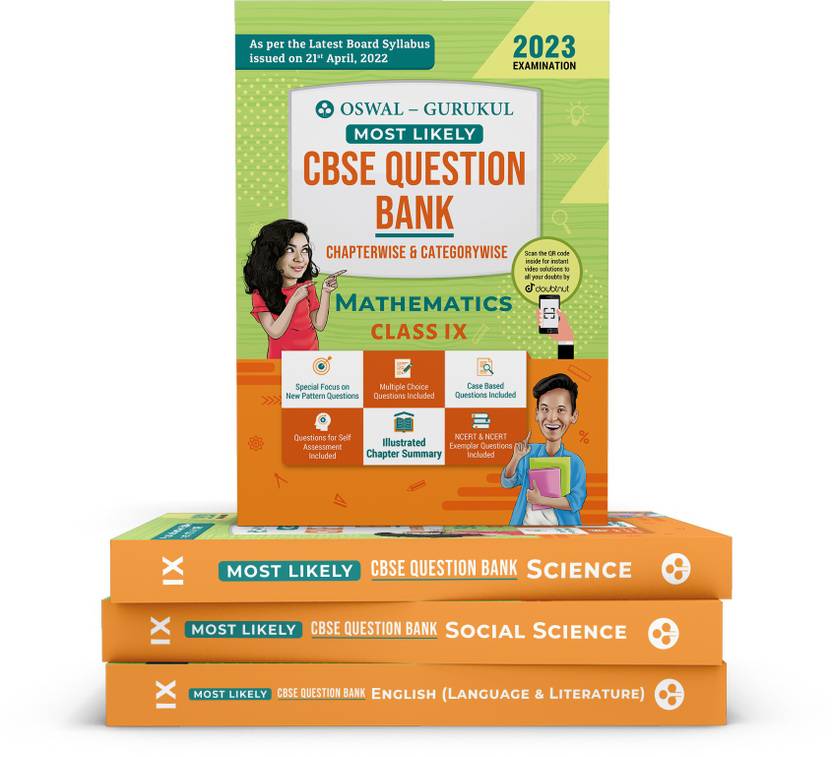 Oswal - Gurukul Most Likely CBSE Question Bank Class 9 Bundles (Set Of ... Oswal - Gurukul Most Likely CBSE Question Bank Class 9 Bundles (Set Of ...
