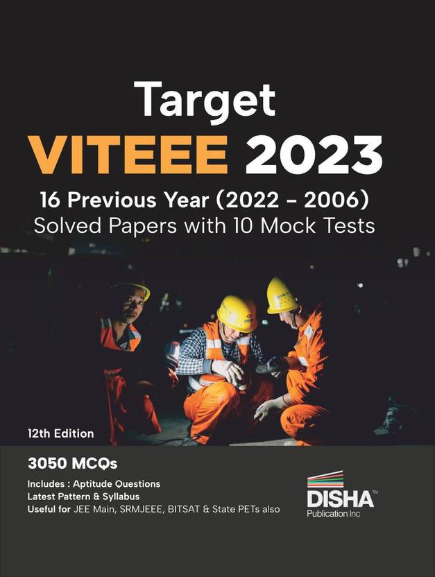 Target VITEEE 2023 - 16 Previous Year (2022 - 2006) Solved Papers with ...